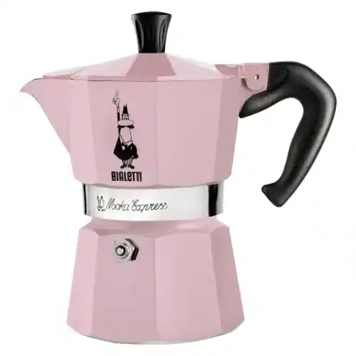 Bialetti Moka 3 Cup Candy Pink | Espresso Elements